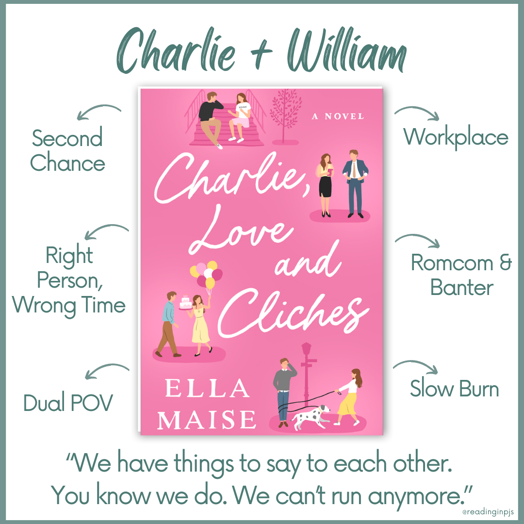 Book Review: Charlie, Love and Cliches by Ella Maise - Reading in PJs