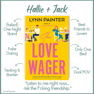 Review: The Love Wager by Lynn Painter - Reading in PJs