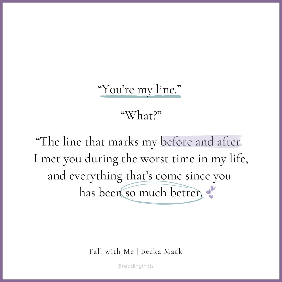 Fall with Me - Reading in PJs